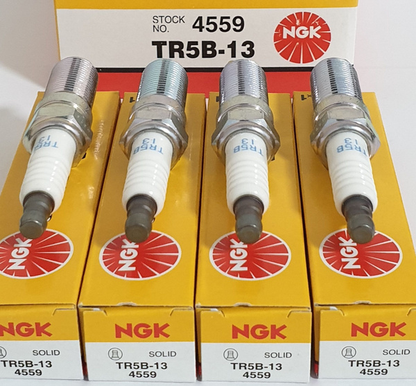 NGK Комплект свечей зажигания арт. 4559, 4 шт. купить на OZON по низкой ...