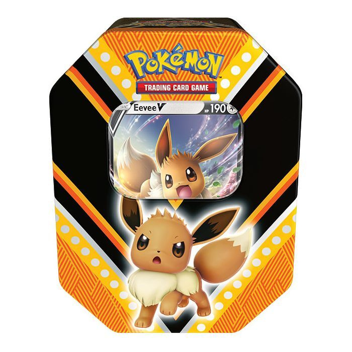 Коллекционная карточная игра Pokemon: V Power Tin - Eevee - купить с ...