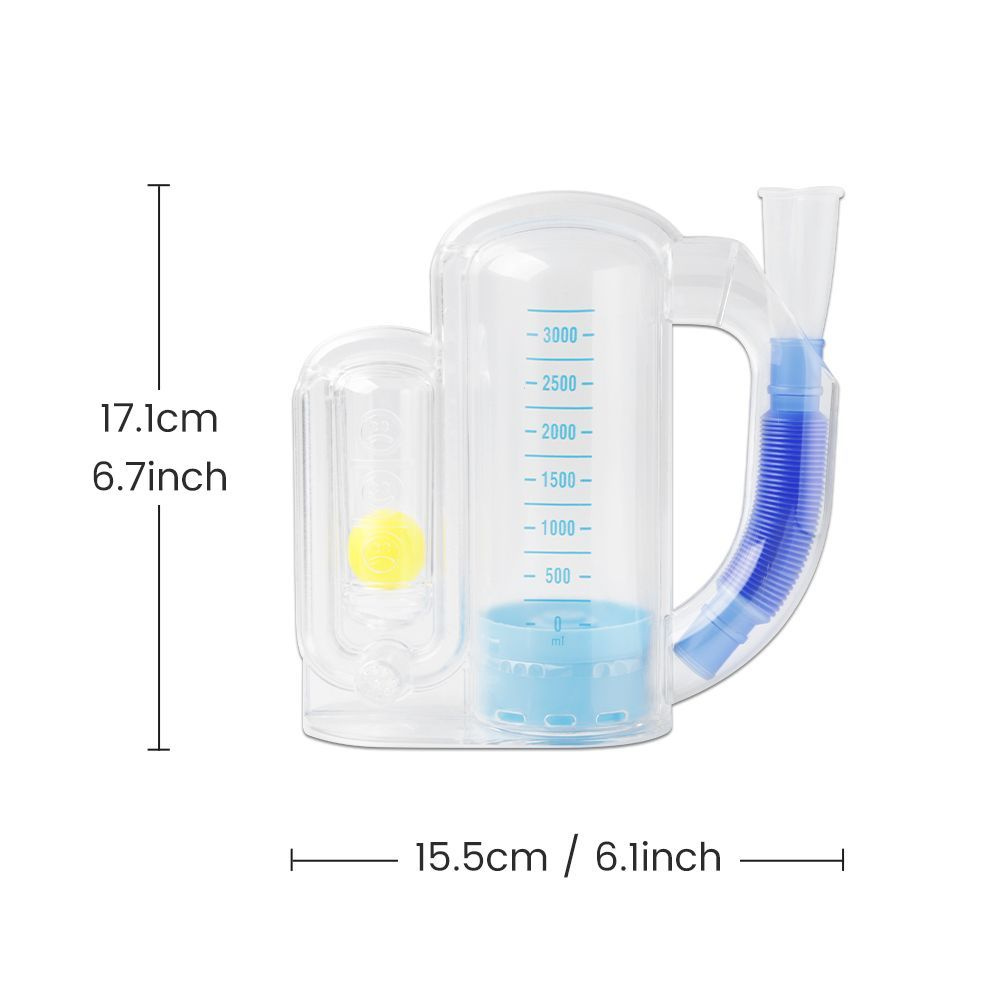 дыхательный тренажер альдомед, прибор для дыхательных упражнений, 3000 ...