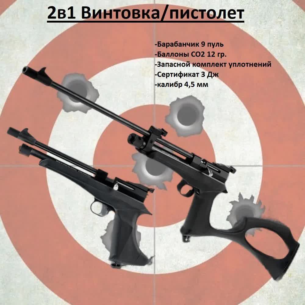Пневматическая винтовка BLACK STRIKE B024, калибр 4,5, до 3 Дж купить c ...