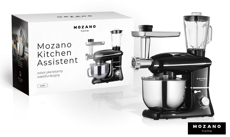 Кухонный комбайн MOZANO home, 2200 Вт купить по выгодным ценам в ...