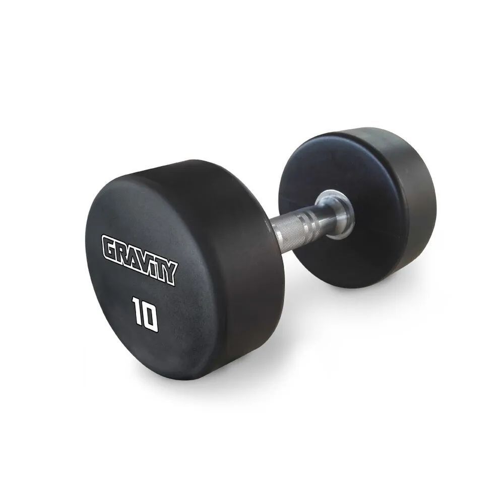 Гантели Gravity GPDB1020_10 кг, 2 шт. по 10 кг, черный - купить по ...