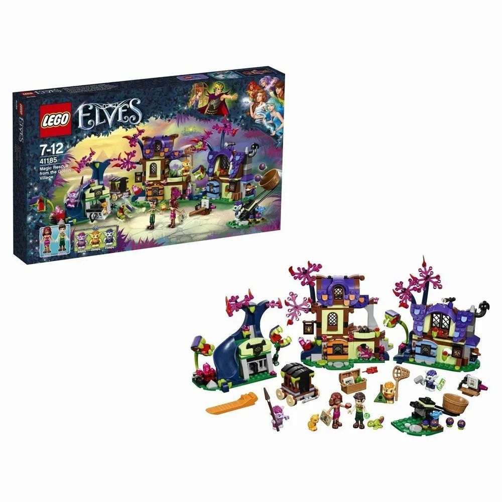 Конструктор LEGO Elves 41185 Эльфы Побег из деревни гоблинов купить на ...