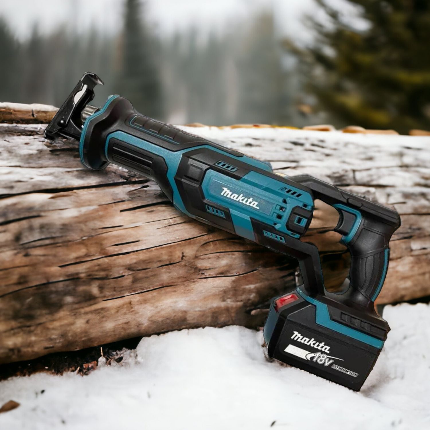 Пила сабельная аккумуляторная Mkt, 18 В, 3000 об/мин, 2 АКБ, 32 мм ...