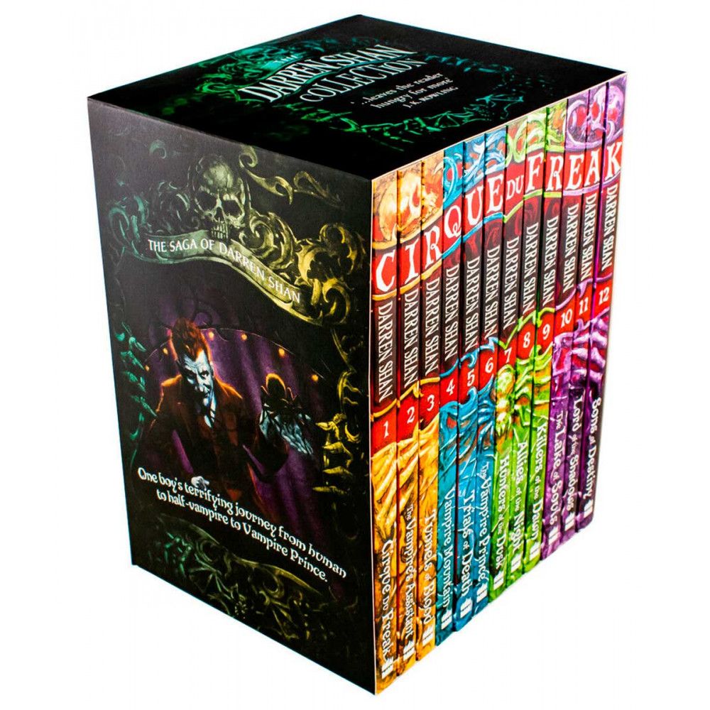 The Saga of Darren Shan: 12 Book Collection Cirque du Freak купить на ...