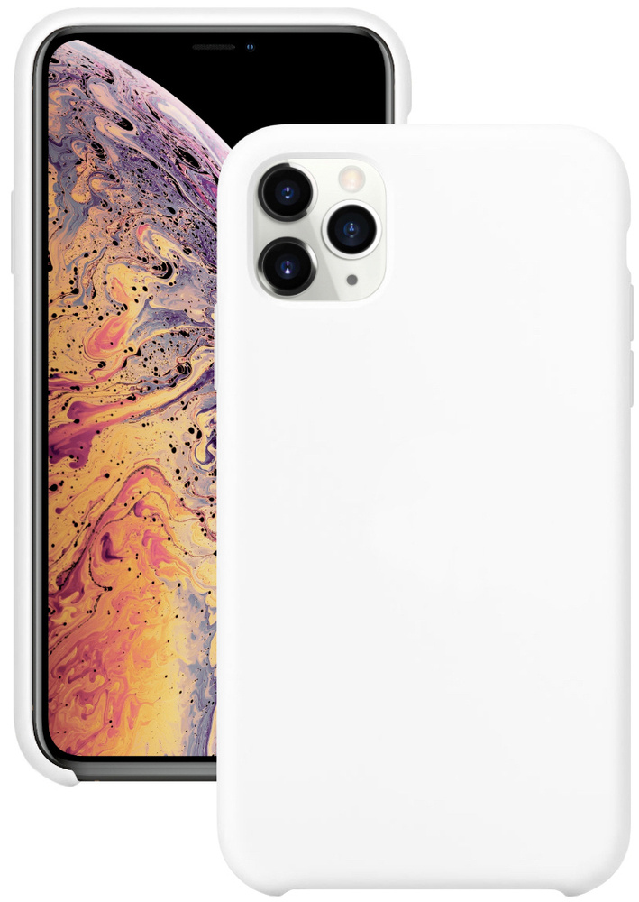 Силиконовый чехол для iPhone 11 Pro Max / Apple Silicone Case DF на ...