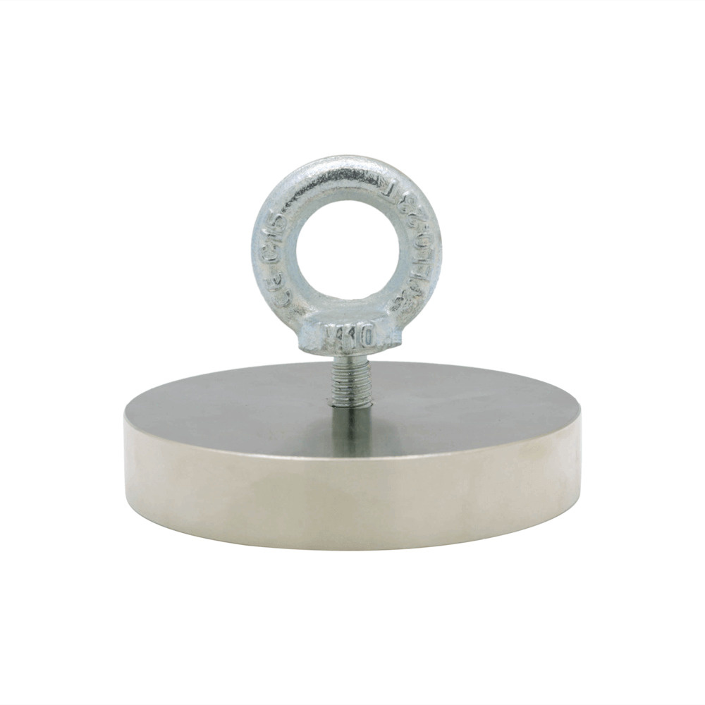 Поисковый магнит односторонний F400, сила сц. 500кг / Магнит для поиска ...