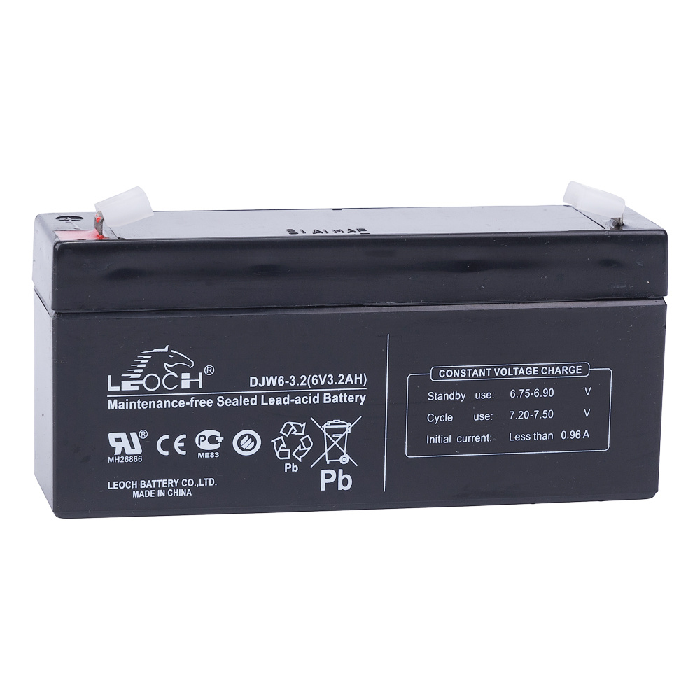 Свинцово-кислотный аккумулятор LEOCH DJW6-3.2 ( 6V 3.2Ah) для источника бесперебойного питания ...