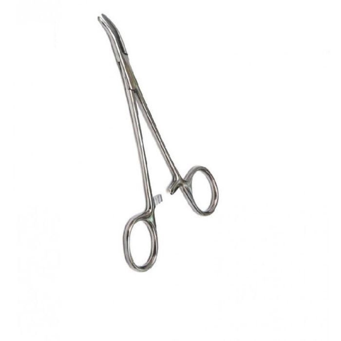 Зажим кровоостанавливающий типа "Москит", изогнутый по плоскости 12,5 ...