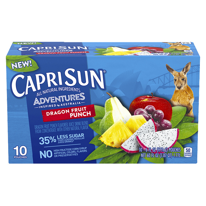 Напиток сокосодержащий Capri-Sun Dragon Fruit Punch со вкусом ...