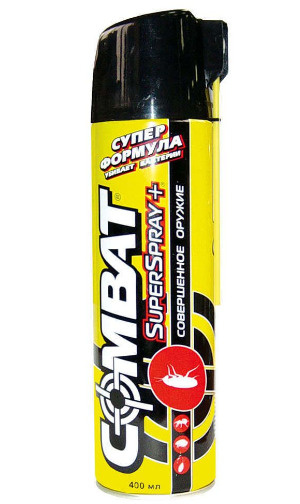 Аэрозоль от насекомых COMBAT Super Spray Plus, 400 мл - купить с ...