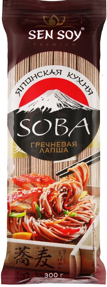 Лапша Гречневая Sen Soy Soba 300 гр купить на OZON по низкой цене (1842670181)