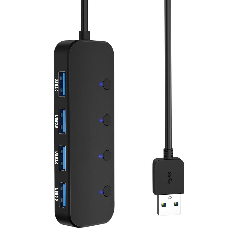 Usb концентратор 4 порта Usb 3 0 Hub от одного до четырех с