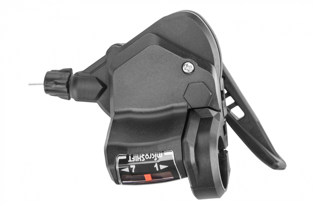 Рукоятка переключателя скоростей правая Microshift TS38-7 7 ск. (тросик в комплекте) - купить с ...