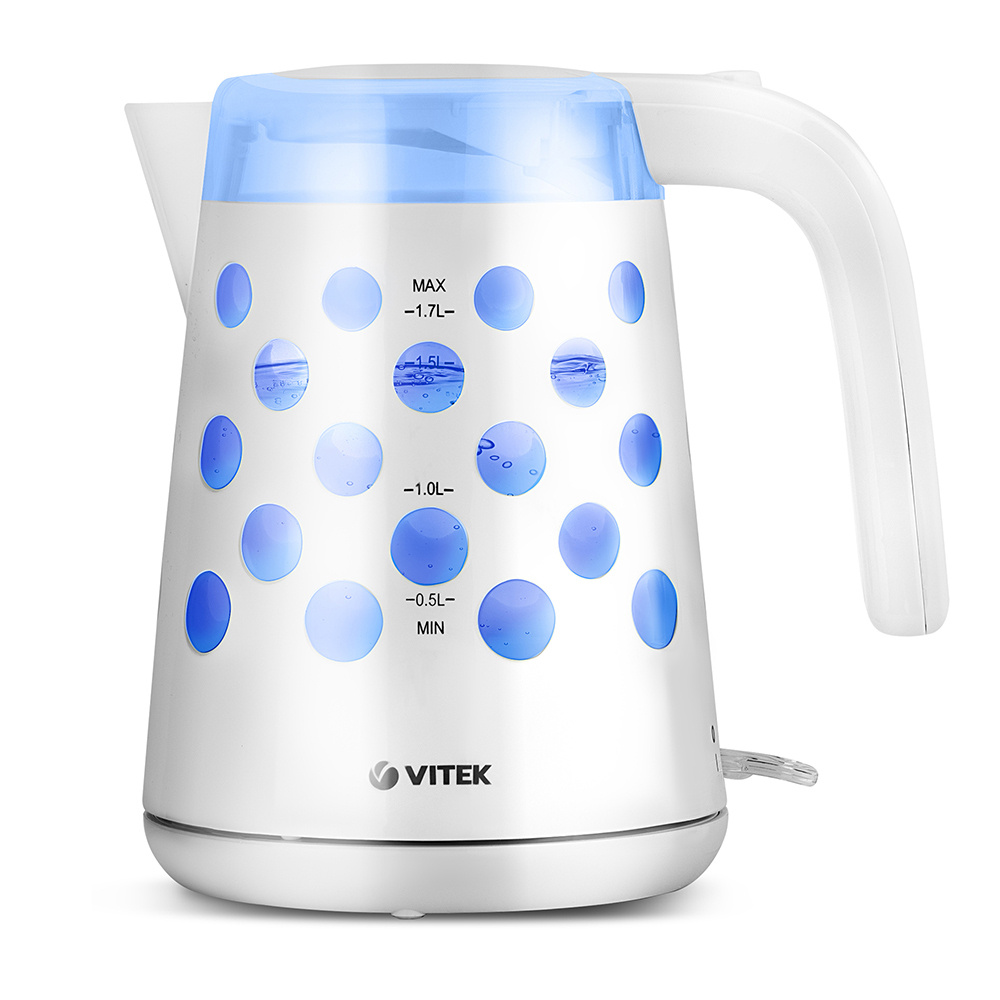 Купить электрический чайник VITEK VT-7048(W), Пластик по низкой цене ...