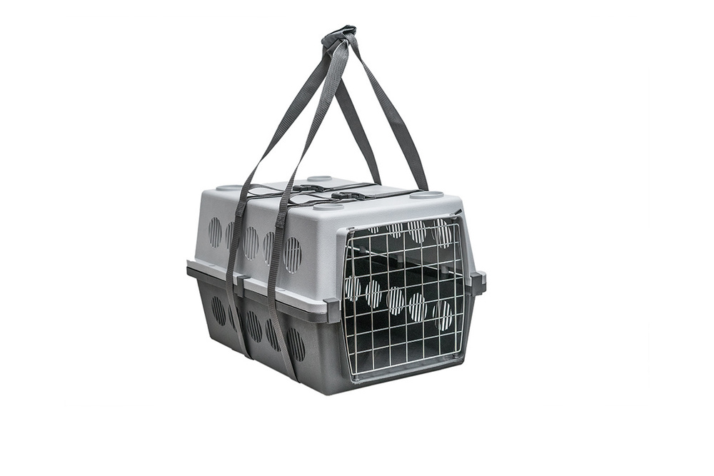 Yami Yami транспортировка переноска для животных пластиковая с металлической дверцей 61*40*36 до ...