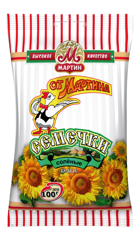 От Мартина Семечки Белые Жареные Неочищенные 1000г. 10шт - купить с ...
