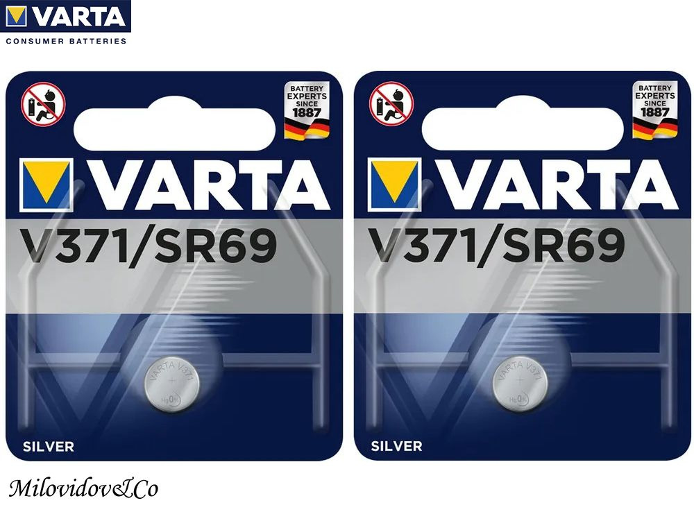 Батарейка VARTA SR69 (V371) 2 шт - купить с доставкой по выгодным ценам ...