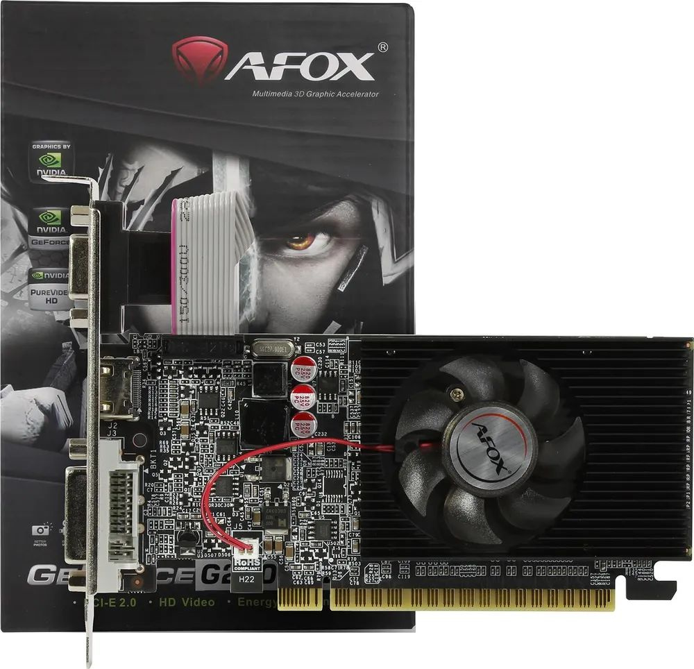 Видеокарта AFOX GeForce 210, 512 МБ GDDR3, GDDR3 - купить по низким ...