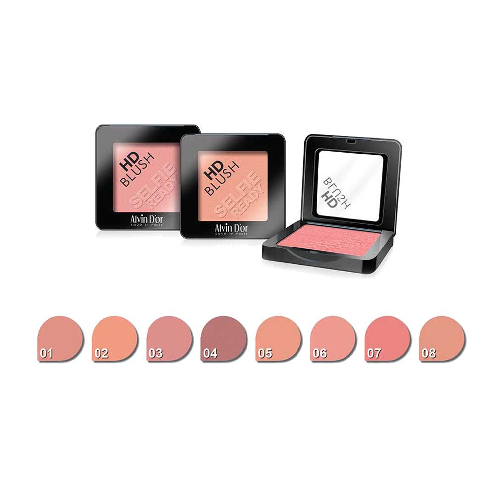Alvin D or Румяна пудровые HD Blush selfie ready, тон 04 - купить с доставкой по выгодным ценам ...