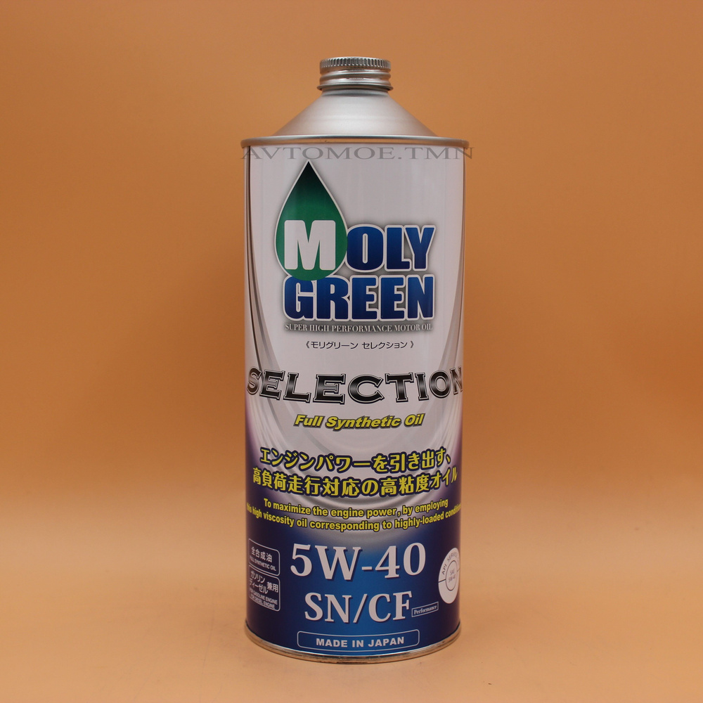 Масло моторное MolyGreen 5W-40 Синтетическое - купить в интернет ...