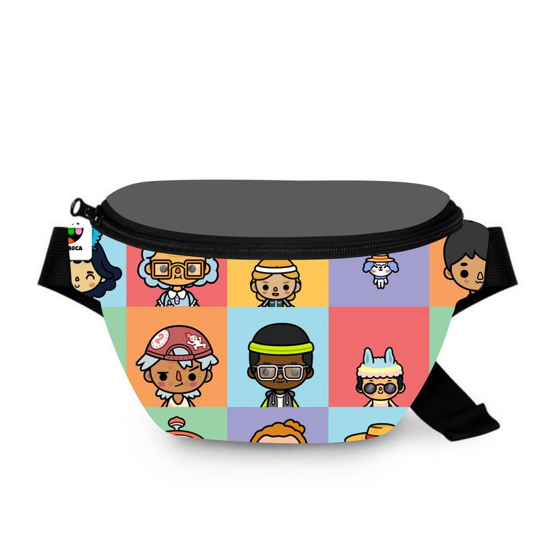Сумка на пояс MIGOM женская принт "Тока Бока, Toca Boca" - 0005 ...