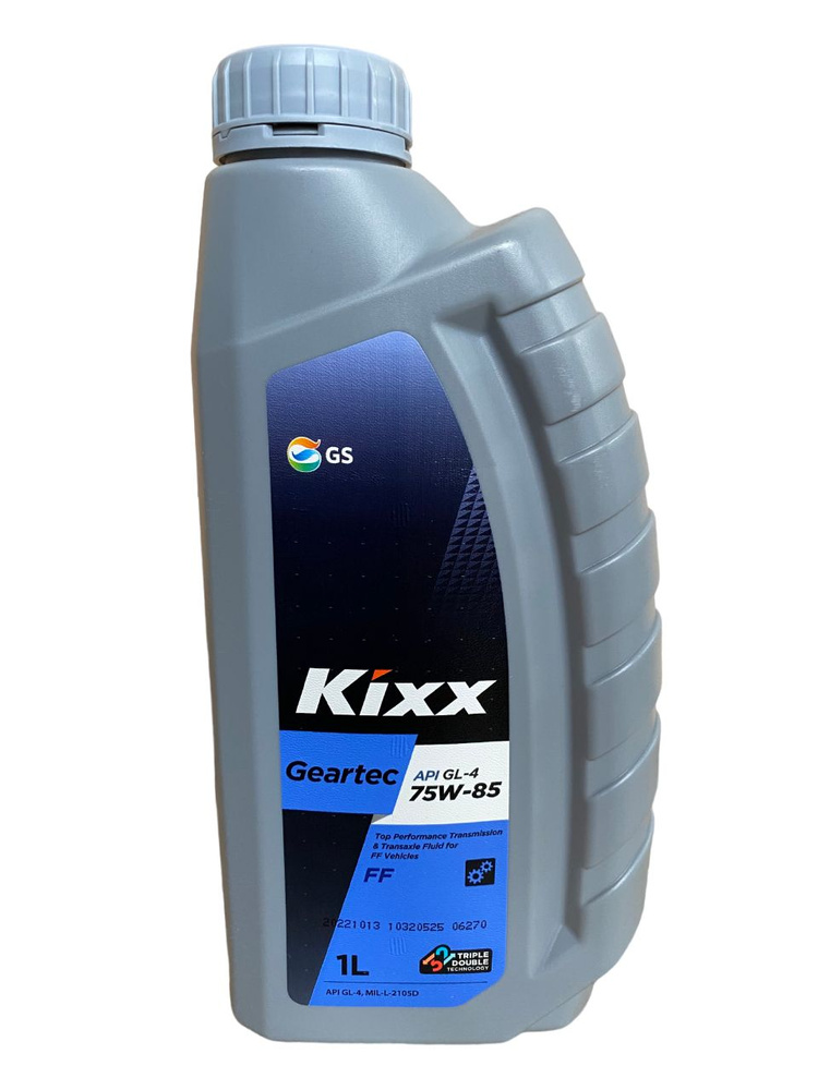 Масло трансмиссионное KIXX Geartec FF 75W-85 API GL-4 1л - купить по ...