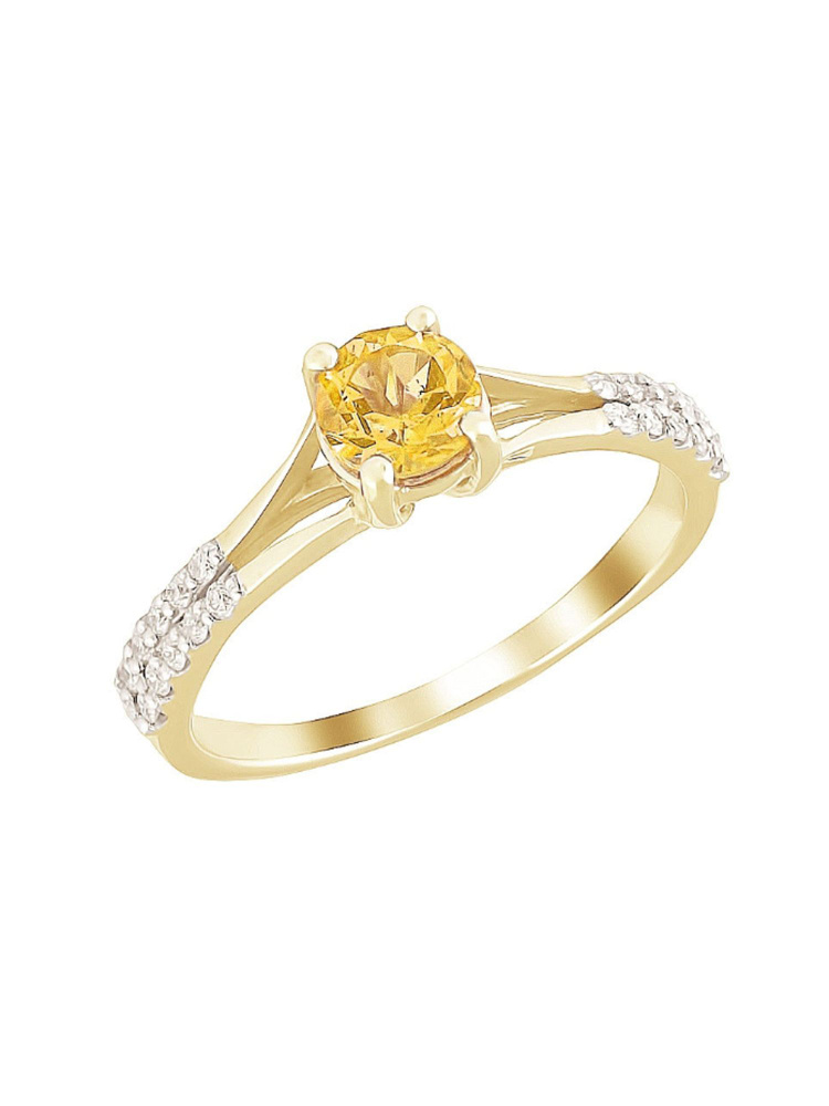 G.st. ЮВЕЛИРНЫЙ ЗАВОД ЗОЛОТОЙ СТАНДАРТ Кольцо из желтого золота с ...