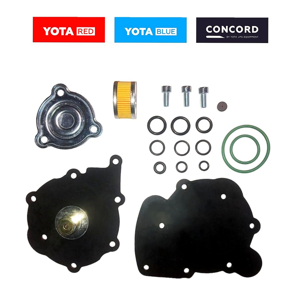 Ремкомплект редуктора ГБО TOMASETTO (Yota) Nordic AT09 - tomasetto арт. RGAT2085V - купить по ...