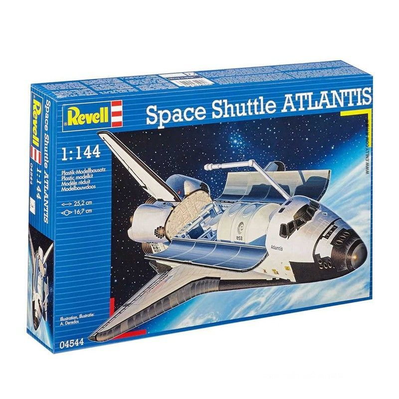 Сборная модель Машинка Revell-04544 1/144 Space Shuttle Atlantis ...