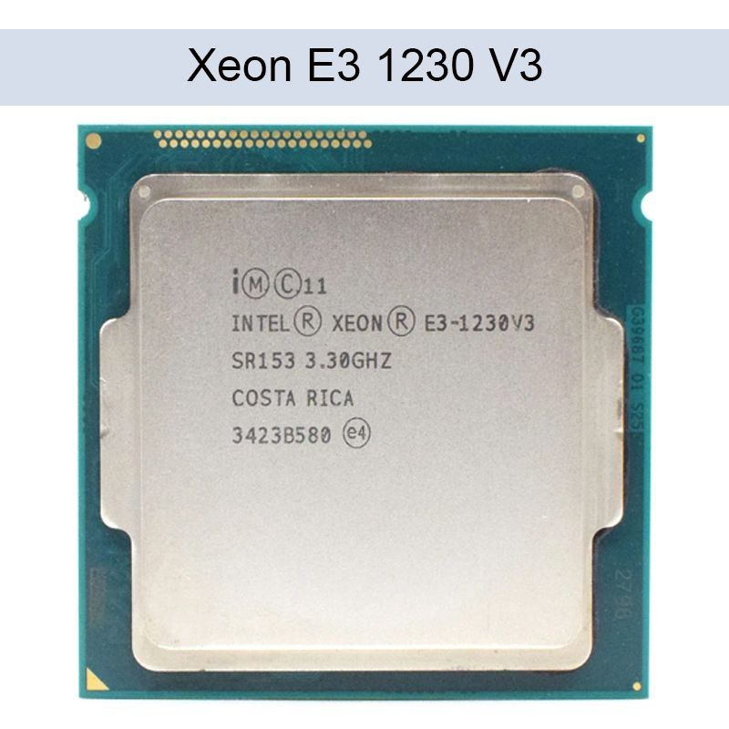 Процессор Intel Xeon E3 1230 V3 Xeon Oem без кулера 4 яд 3 3 ГГц