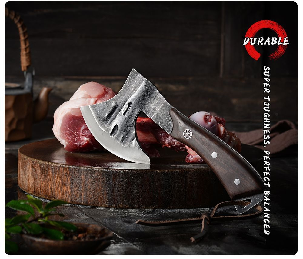 Купить Топорик кухонный для костей и мяса GRANDSHARP + чехол и ...