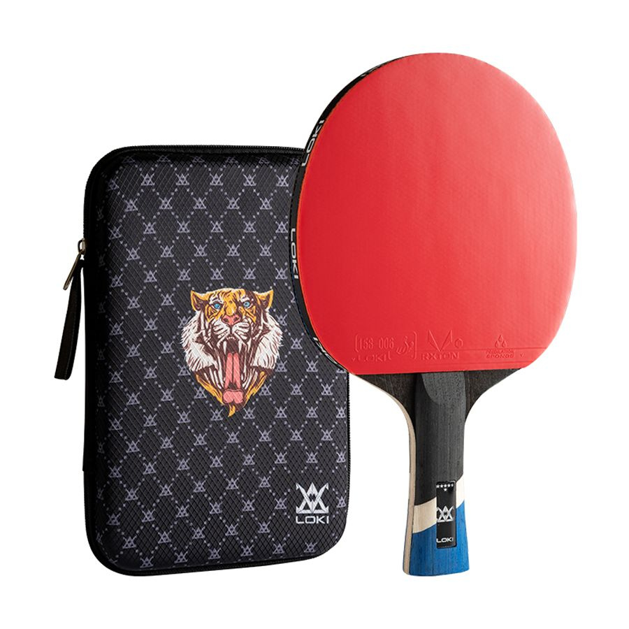 Ракетка Для Настольного Тенниса LOKI 6-STAR Углерод, Шесть Звёзд ...