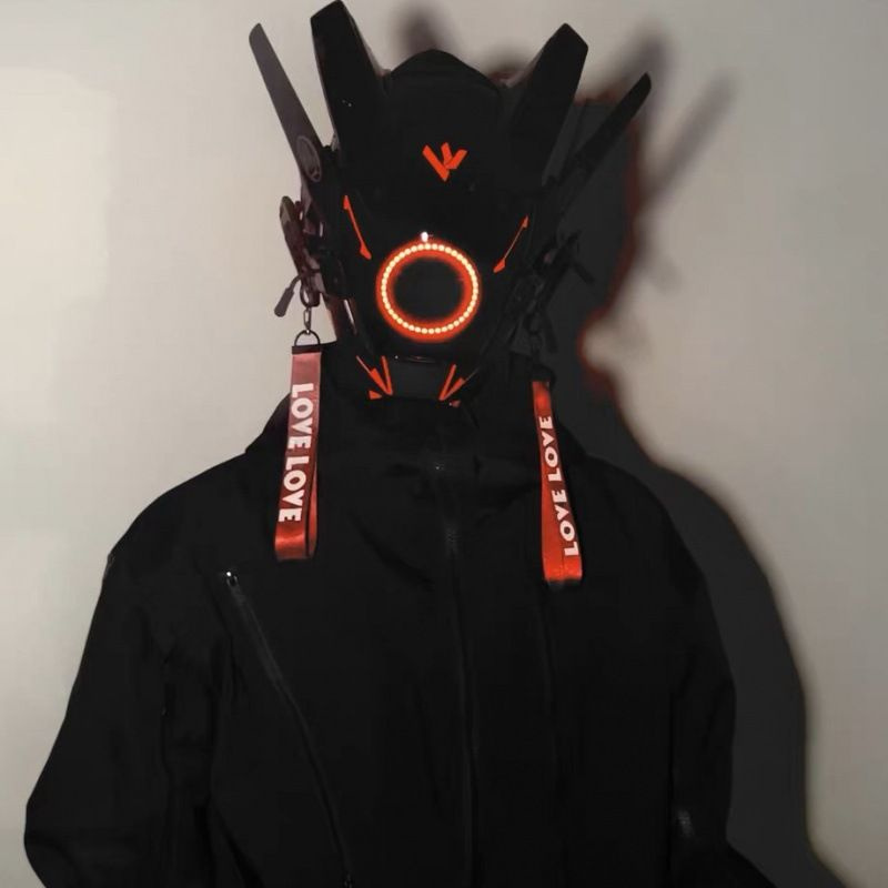 H&X Gears OF Destiny.Маска киберпанк.Удобная и дышащая маска, легкая в ...
