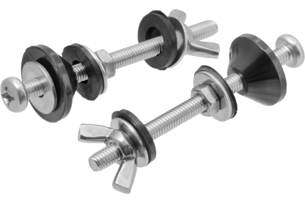 Крепление для бачка унитаза MasterProf М6 с гайкой барашек , купить по низкой цене с доставкой в ...