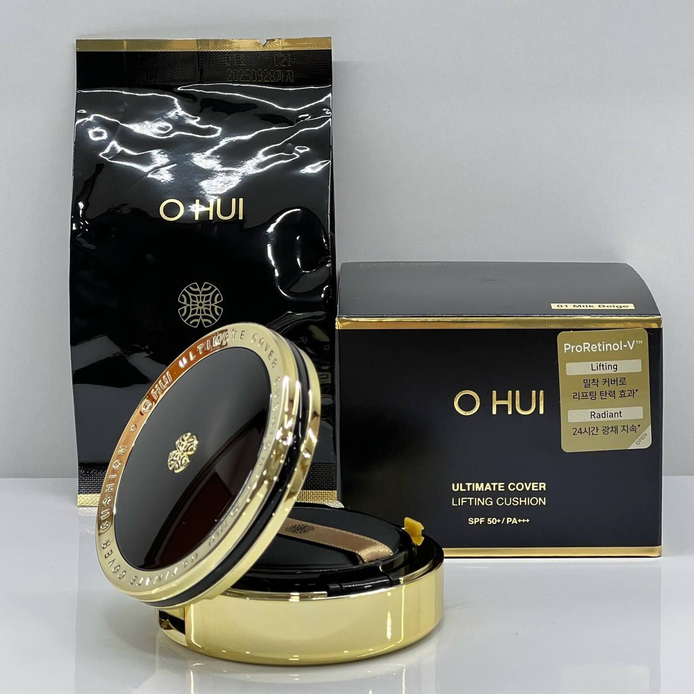 O HUI Кушон (ТОН 01) ULTIMATE COVER LIFTING CUSHION - купить с ...