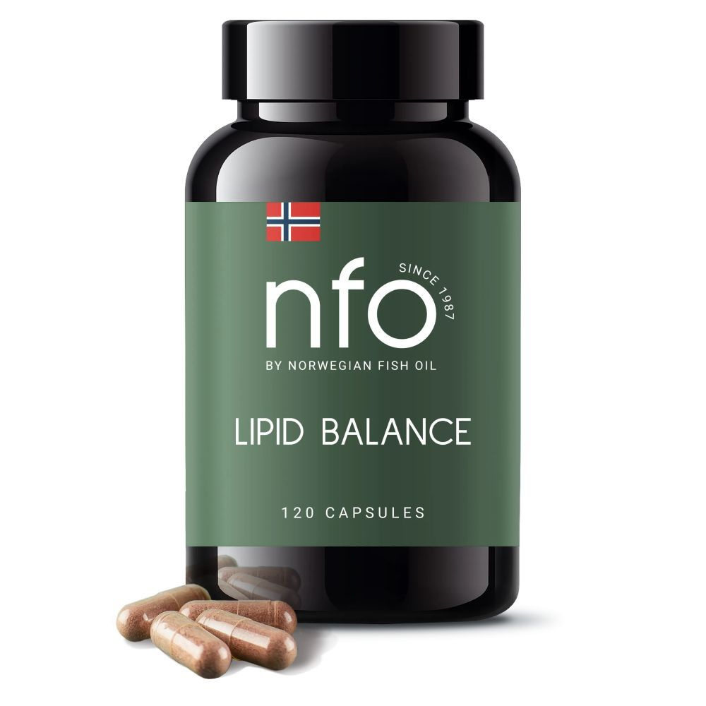 Nоrwеgiаn Fish Оill NFО Липидный баланс, Lipid Balance, 120 капсул ...