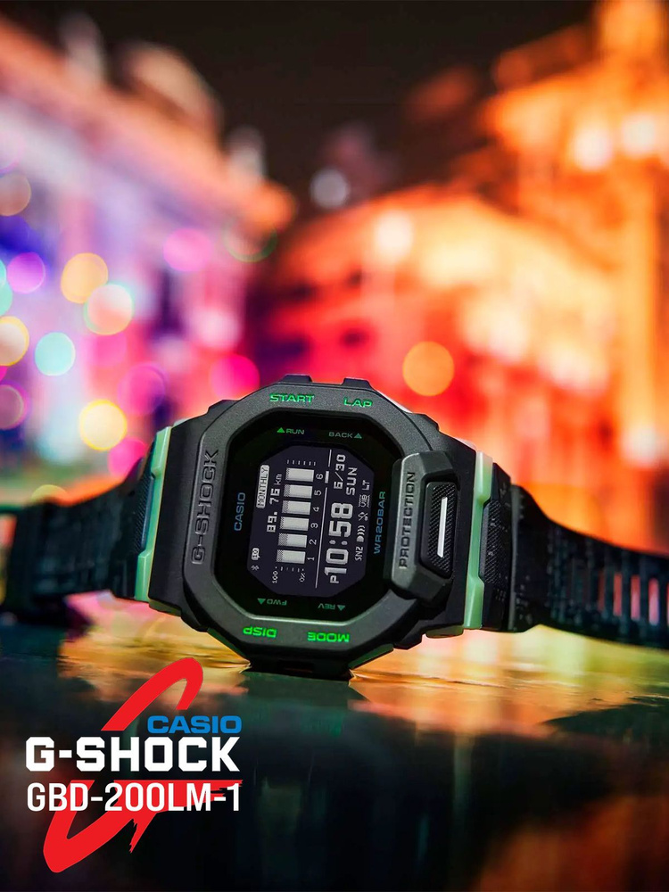 Casio Часы наручные Кварцевые Gbd 200 купить с доставкой по выгодным ценам в интернет магазине