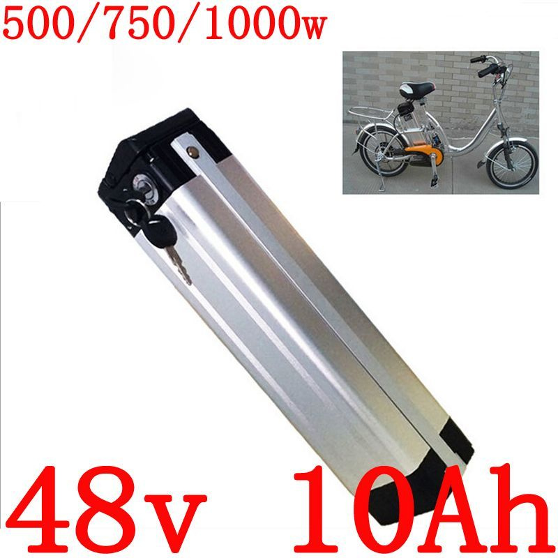 48 В 20 Ач 10 Ач Электрический велосипед Литий-Серебряная Рыба 48 В ...
