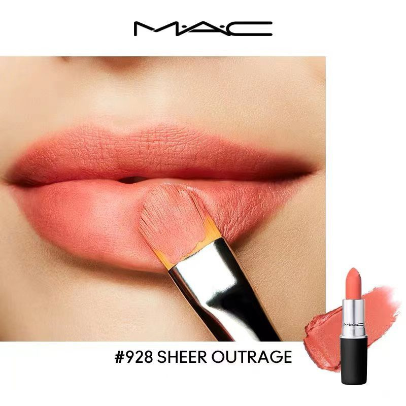 MAC ГУБНАЯ ПОМАДА MATTE LIPSTICK 928# SHEER OUTRAGE 3г - купить с ...