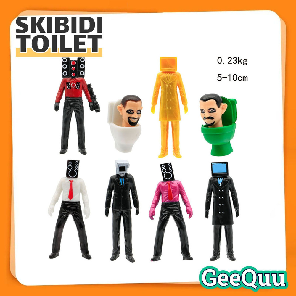Skibidi Toilet TEAM vs. All MEN Camerman Фигурки и аксессуары купить на ...