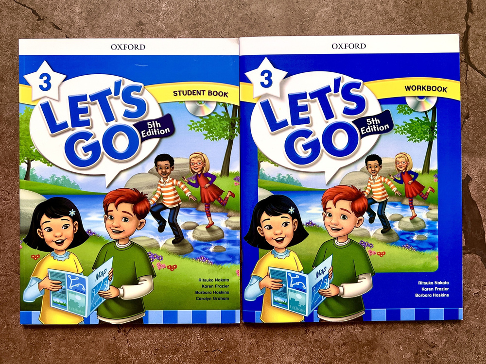 Let's Go 3 5th edition (Учебник + Рабочая Тетрадь + CD/DVD) | Nakata ...