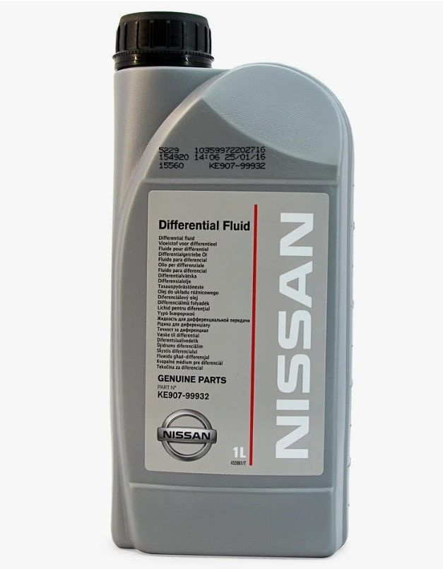 NISSAN Differential Fluid 80W-90 GL5 Жидкость трансмиссионная для ...