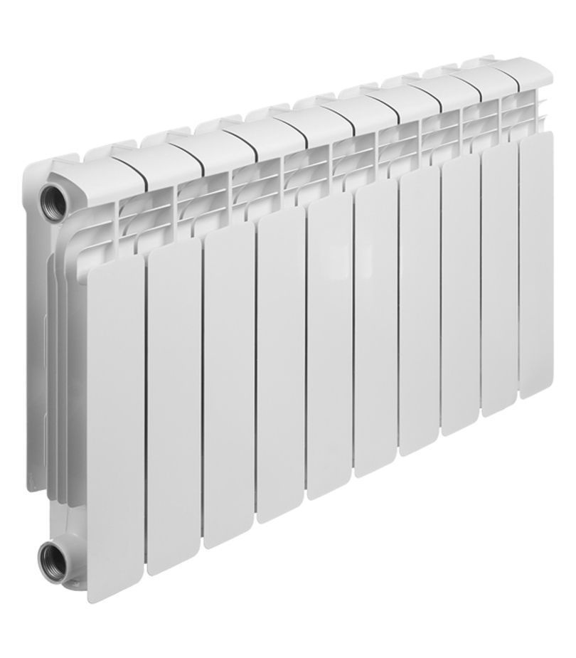 Секционный радиатор Радиатор алюминиевый Alum 350 мм 10 секций 1 ...