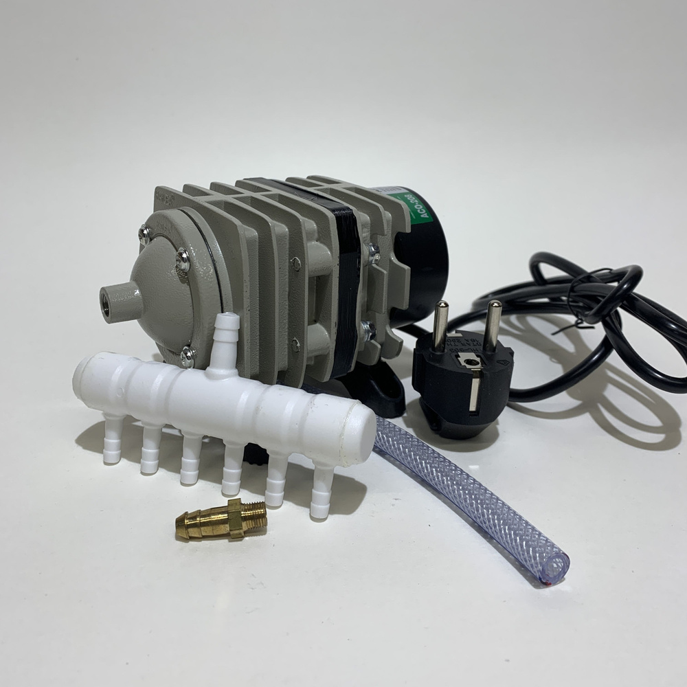 HAILEA ACO-208 Компрессор воздушный для аквариума, пруда, Аэратор для ...