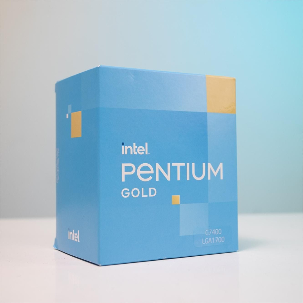 Процессор Intel G7400-GZA-211-(30%) Pentium, BOX (с кулером), 2 яд., 3. ...