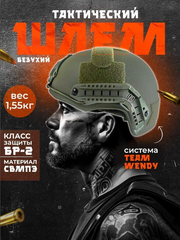 Баллистический военный шлем FAST Ops-Core - купить с доставкой по ...