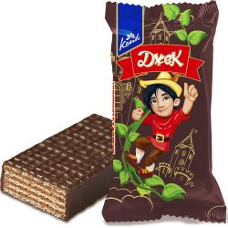 Конфеты шоколадные вафельные "Джек шоколадные истории" 2 упаковки по ...