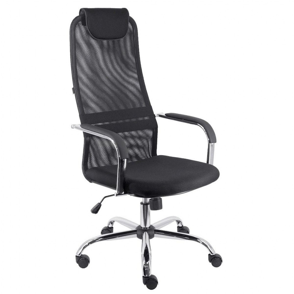 Ортопедический стул Everprof Кресло EP-708 TM Сетка Черный, Сталь ...