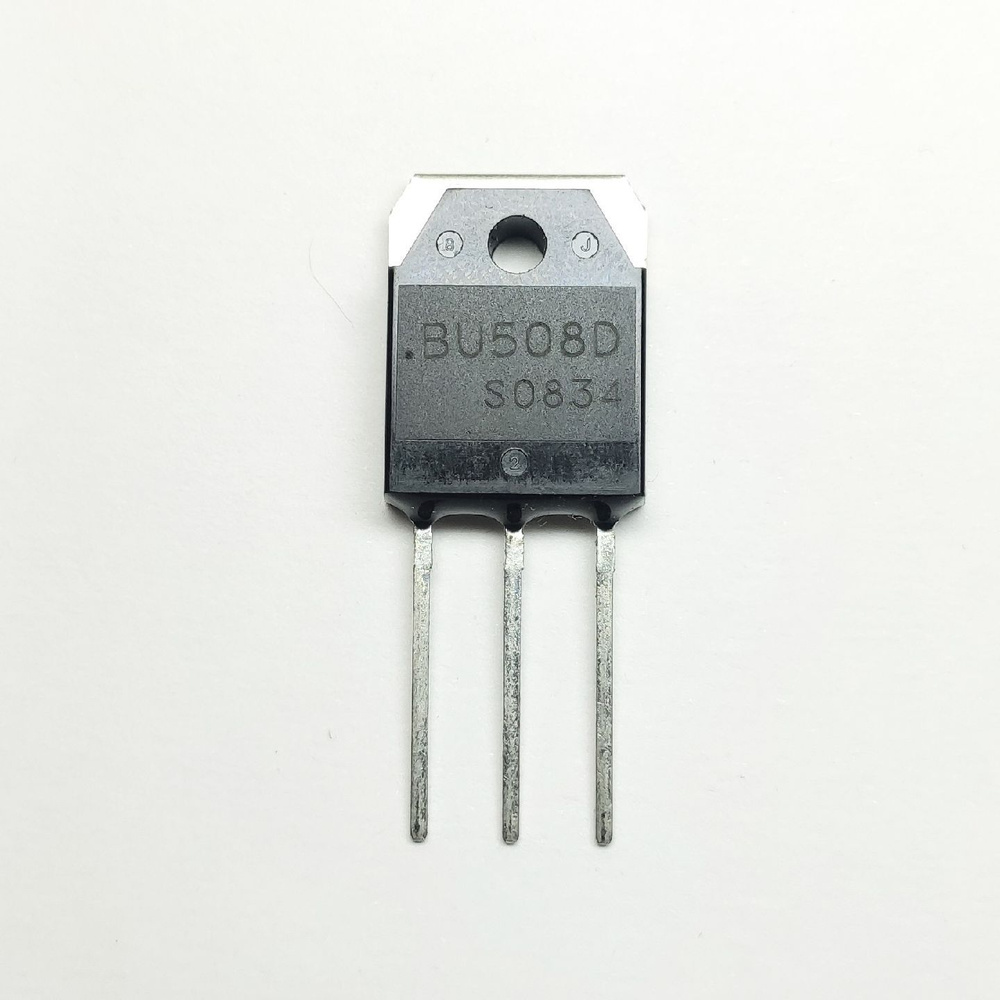 BU508D Транзистор биполярный большой мощности NPN+D, 1500V, 8A, 125W - купить с доставкой по ...